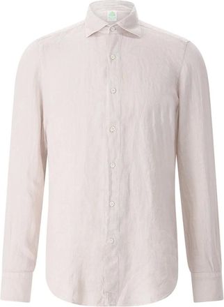 Finamore Homme, Chemises, Beige, Taille: 2XL Casual Chemises