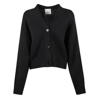 Allude Damen, Strickwaren, Schwarzk, LGr&ouml;&szlig;e