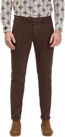 Gianni Lupo GL010B-F22 Pantalons, Coffee, 42 Homme