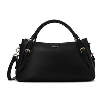 Kazar Femme, Sacs, Noir, Taille: ONE Size Sac &agrave; main universel en cuir noir