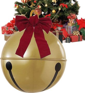 Generic aufblasbare Weihnachtsschmuck - Gummibogenuhr Aufblasbare Weihnachtsschmuck, wetterfeste Outdoor-Dekoration im Haus, festliche Saisonanzeige | Auff&auml;ll