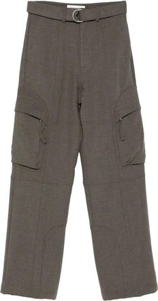 Frankie Shop Femme, Pantalons, Gris, Taille: 38 FR Wide Pantalons