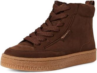 Tamaris Bottines plates en dentelle pour femme 1-25203-45 Mocca, 40 EU, moka, 40 EU