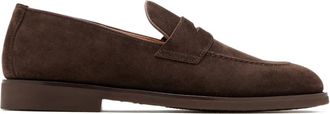 Brunello Cucinelli Penny-Loafer aus Wildleder - Braun