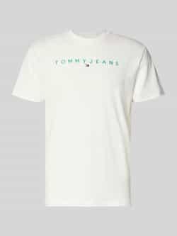 Tommy Jeans Regular Fit T-Shirt aus reiner Baumwolle