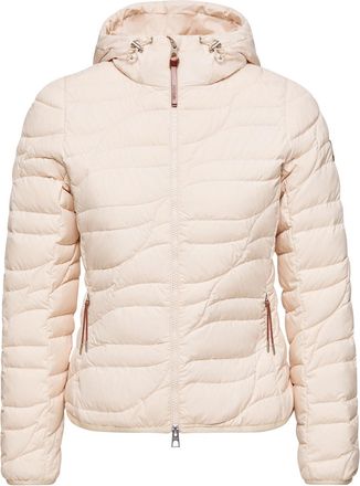 Moncler Moncler Delebiao Hooded Short Down Jacket, Women, Beige, Size: 00