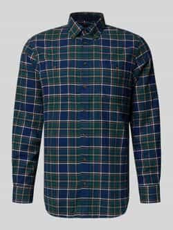 Christian Berg Regular Fit Freizeithemd mit Button-Down-Kragen