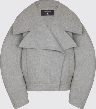 Balmain Mantel BALMAIN Damen Farbe Grau