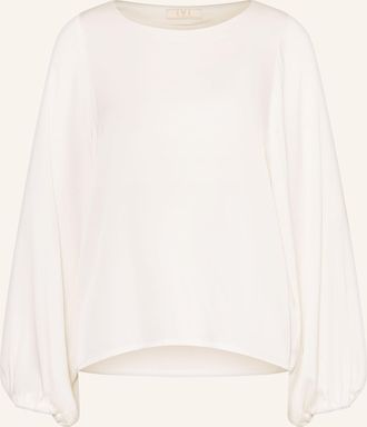 IVI Collection Ivi Collection Blusenshirt Aus Seide weiss