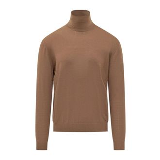 Malo Rollkragenpullover - - Knitwear - Herren - Braun - 2XL
