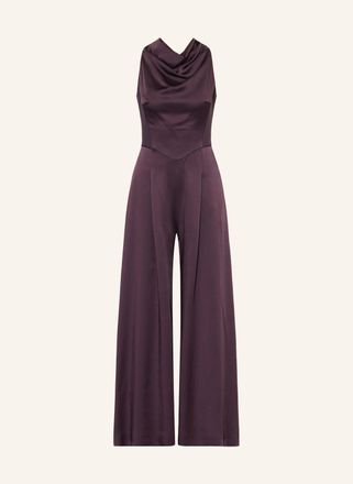 HUGO BOSS Jumpsuit Dorlani Aus Satin lila