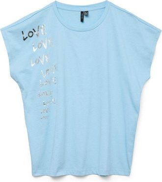 Vero Moda Kurzarmshirt VMSIA AVA SS TOP BOX JRS GA