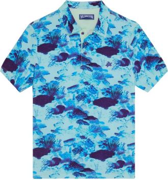 Vilebrequin Homme, Tops, Bleu, Taille: M Terry Polo