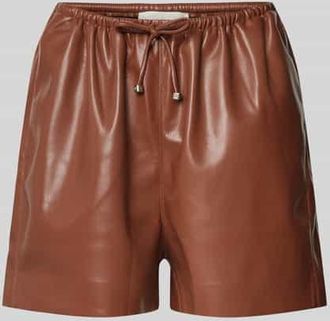 Nanushka Shorts in Leder-Optik