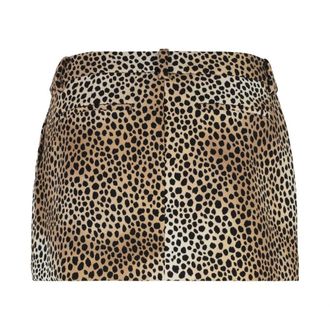 Michael Kors Mini-jupe imprim&eacute; l&eacute;opard - Femme - Jupes - Multicolore - Taille: 40 FR