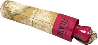 Alviero Martini 1A Classe unisex, Accessoires, Beige, Taille: ONE Size Parapluie Minimatic Geobordo