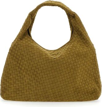 JW PEI JW Pei, Femme, Sacs, Vert, Taille: ONE Size Sac Bandouli&egrave;re Tiss&eacute; en Faux Daim