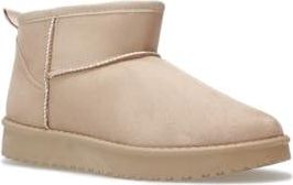 La Modeuse Boots basses en su&eacute;dine fourr&eacute;es