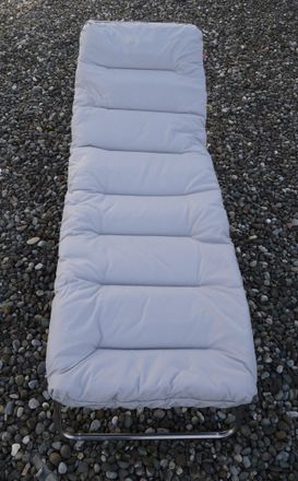 Jan Kurtz Fat Auflage f&uuml;r Samba, Amigo mit AL, Fourty Plus Liegen - hellgrau