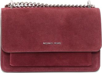 Michael Michael Kors sac porté épaule en daim - Rouge