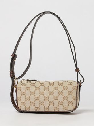 Gucci Mini sac d&eacute;paule en coton jacquard &agrave; monogramme GG