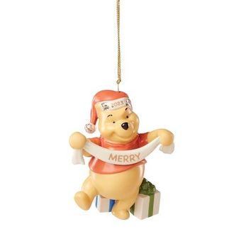 Lenox 2023 Winnie Puuh Merry Ornament, Porzellan, 0.44