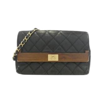 Chanel Pre-owned Vintage Schultertasche - - Pre-owned - Damen - Schwarzk - ONE SIZE