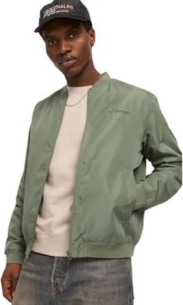 Jack & Jones JJZACK Bomber 100% Polyester, Vert Agave, Taille L, Agave Green, L