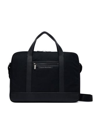 Tommy Hilfiger Laptoptasche Th Nylon Computer Bag AM0AM14855 Schwarz
