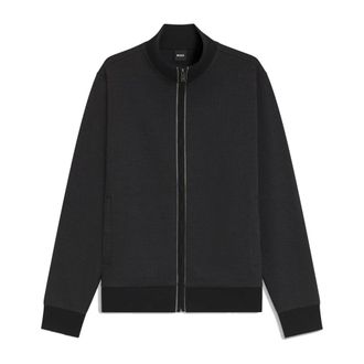HUGO BOSS SweaT-shirts zipp&eacute;s - Homme - Sweatshirts et sweats &agrave; capuche - Noir - Taille: XL