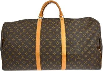 Louis Vuitton unisex, Pre-owned, Brun, Taille: ONE Size Sac Keepall Pre-owned