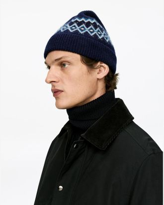 Arket Woll-Beanie -Blau