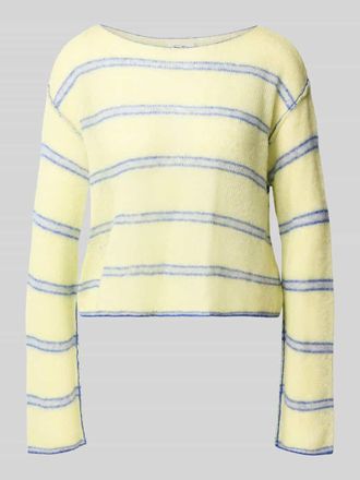 American Vintage Relaxed Fit Strickpullover aus Lyocell-Mix Modell BODYROW