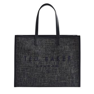 Ted Baker Tweekon Tweed Extra Large Navy Icon Tasche