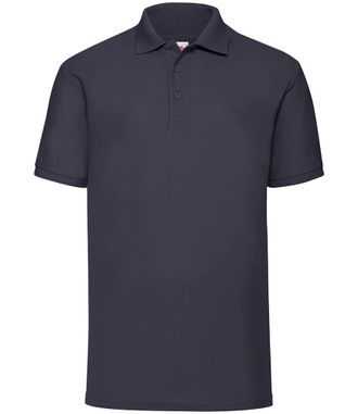 Fruit Of The Loom Herren 65/35 Poloshirt, Blau-Blue (Deep Navy), S