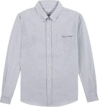 Maison Labiche Chemise Bonne Grain ray&eacute;e en coton