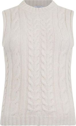 PESERICO Damen, Strickwaren, Beige, XSGr&ouml;&szlig;e