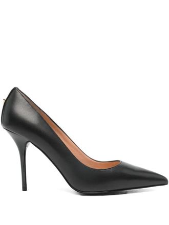 Love Moschino Hohe Schuhe - Pointed Toe Pumps With Medium Stiletto Heel - Gr. 38 (EU) - in Schwarz - f&uuml;r Damen