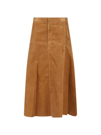 Polo Ralph Lauren Corduroy Midi Skirt