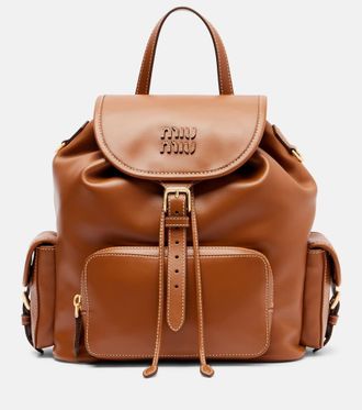Miu Miu Rucksack aus Leder
