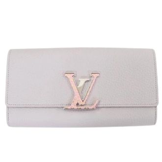 Louis Vuitton Pre-owned Portefeuille Capucines Python Lange Geldb&ouml;rse - - Pre-owned - Herren - Grau - ONE SIZE