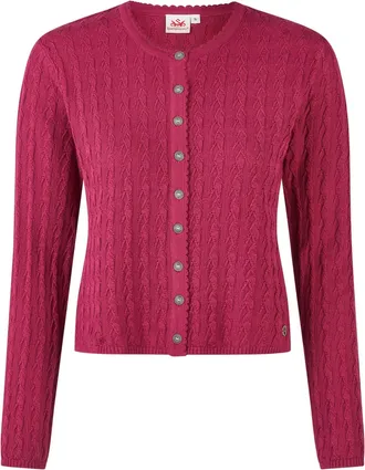 Spieth & Wensky Trachtenstrickjacke Hummeltal mit Zopfmuster