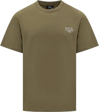 A.P.C. A.p.c., Homme, Tops, Vert, Taille: XL Standard T-Shirt