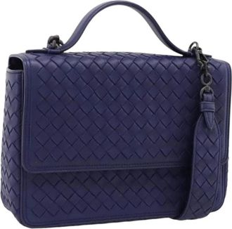 Bottega Veneta Sac bandouli&egrave;re Pre-owned - Femme - Pre-owned - Violet - Taille: ONE Size
