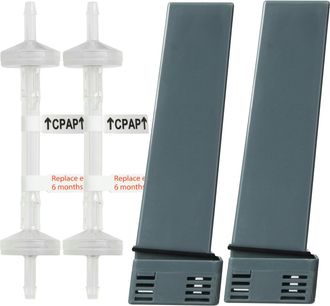 Generic Patronenfilter für SoClean 2 - Cartridge Kohle Filter Ersatz Kit für SoClean 2 Filter, Einschließlich Eines Ersatzfilterelements und Einer Rückschlagv