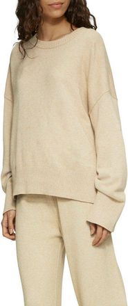 QS by s.Oliver Rundhalspullover mit Rippbündchen