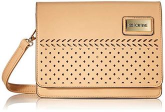 For Time Sac Bandoulière Khardal Sacoche Messenger Femme Sac à Main Porté Epaule Beige