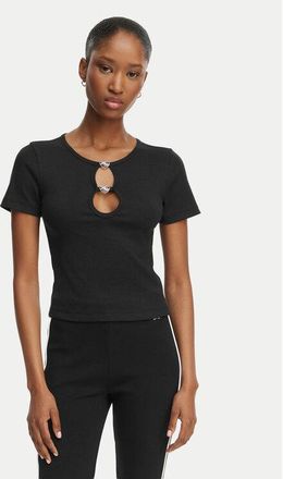HUGO BOSS T-Shirt Diheart 50562071 Schwarz Slim Fit