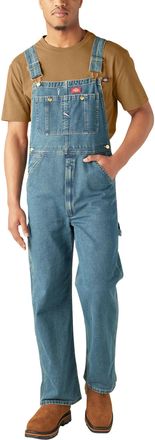 Dickies Herren Indigo Latzhose Overall, Mittelgroße Heritage-Tönung, 30W / 30L