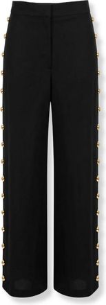 SIMKHAI Femme, Pantalons, Noir, Taille: 42 FR Cayman Wide Pantalons